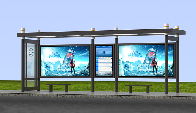 现代候车亭 LHKJ-011-宿迁市蓝海科技有限公司